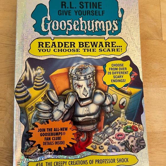 Other | Used Goosebumps 14 The Creepy Creations Of Professor Shock By ...